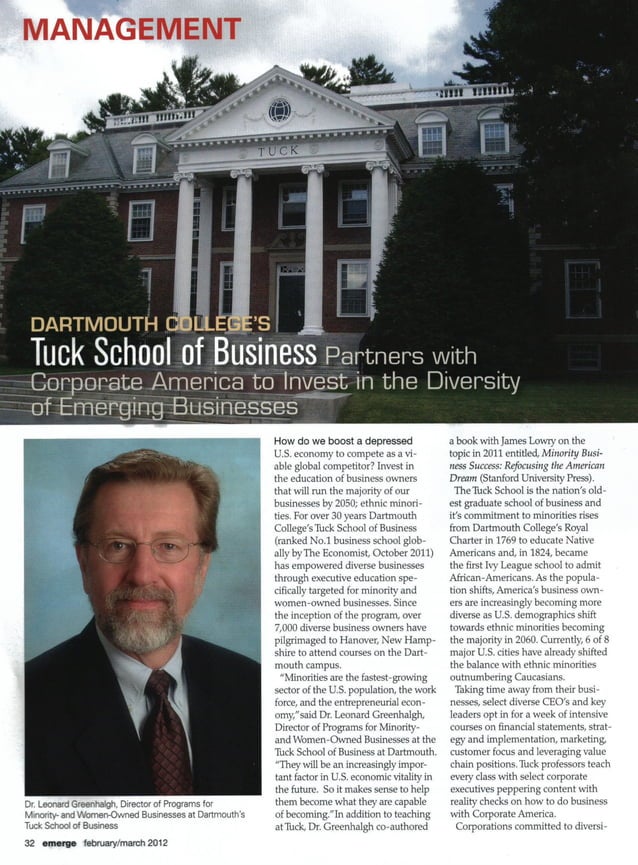 Edward Cates Featured in Emerge Magazine - FEB 2012 | PDF