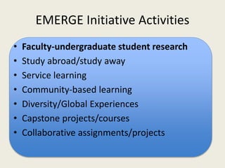 Emerge Bridges PowerPoint | PPT
