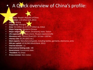 Emergence of china as a global power | PPTX