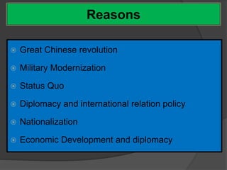 Emergence of china as a global power | PPTX