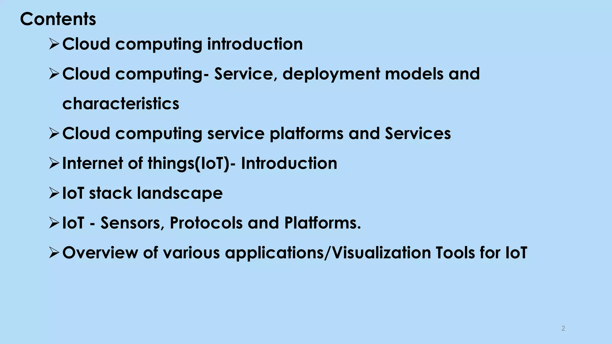 Emergence of cloud computing and internet of things an overview | PDF