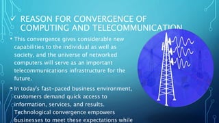 EMERGENCE OF NEW INFORMATION TECHNOLOGY –CONVERGENCE OF b.biswaranjan.pptx