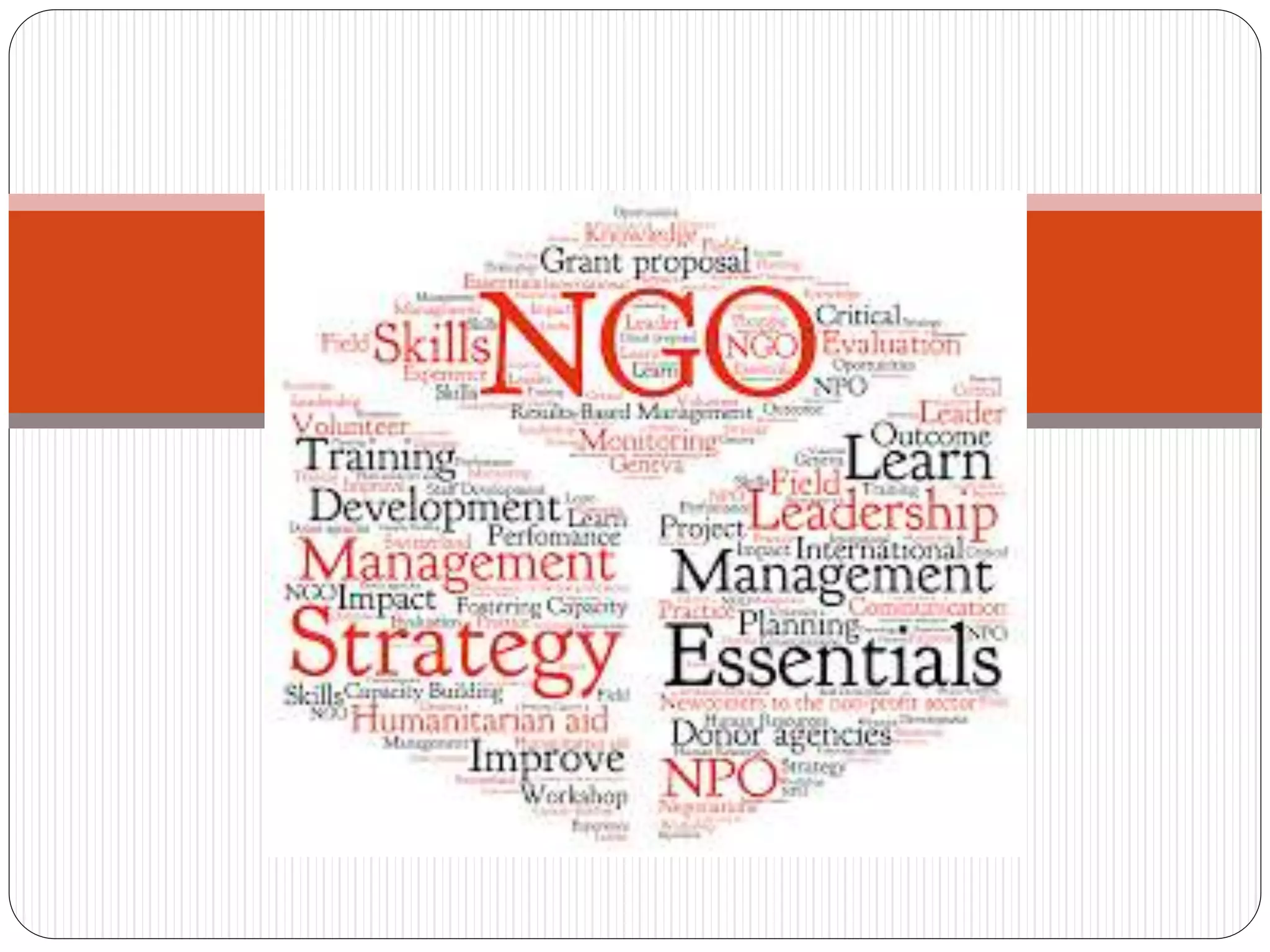 Emergence of ngo's and their role in development | PPT