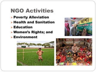 Emergence of ngo's and their role in development | PPT