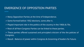 Emergence of Opposition Parties - Political Science.pptx