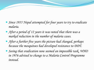 Emergence of preventive and vertical health programmes in nepal | PPTX