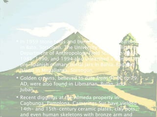 Emergence of the bicol lands and its first | PPT