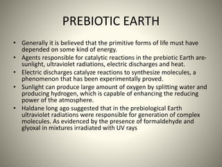 EMERGENCE OF THE FIRST LIVING CELL [Autosaved].pptx
