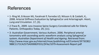 Emergence of the SphygmoCor | PPT