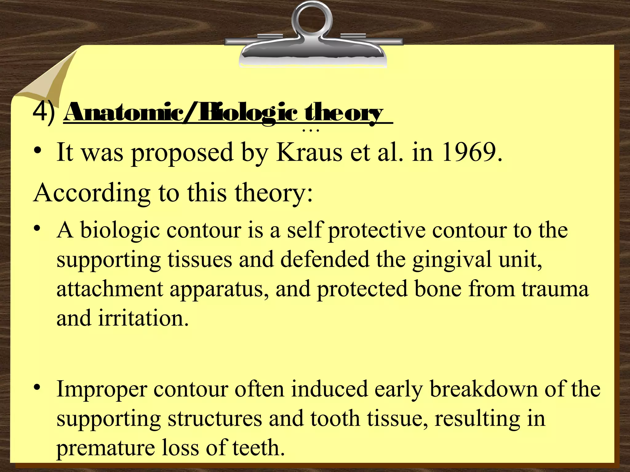 Emergence profile in fixed partial denture. | PPT