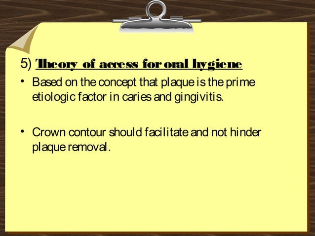 Emergence profile in fixed partial denture. | PPT | Dental Health ...