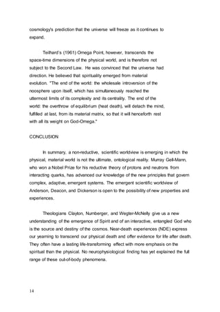 From Reductionism to Emergence: Transcending Death During COVID-19 | PDF