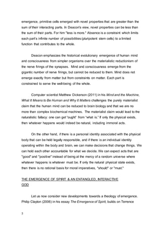 From Reductionism to Emergence: Transcending Death During COVID-19 | PDF