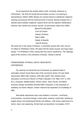 From Reductionism to Emergence: Transcending Death During COVID-19 | PDF