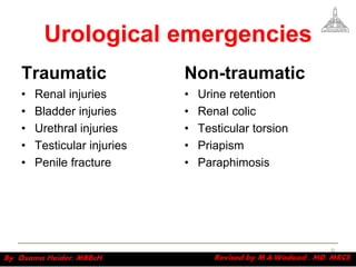 Emergencies (non traumatic) | PDF