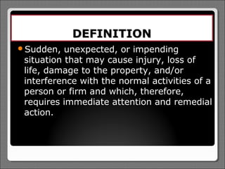 Emergency | PPT
