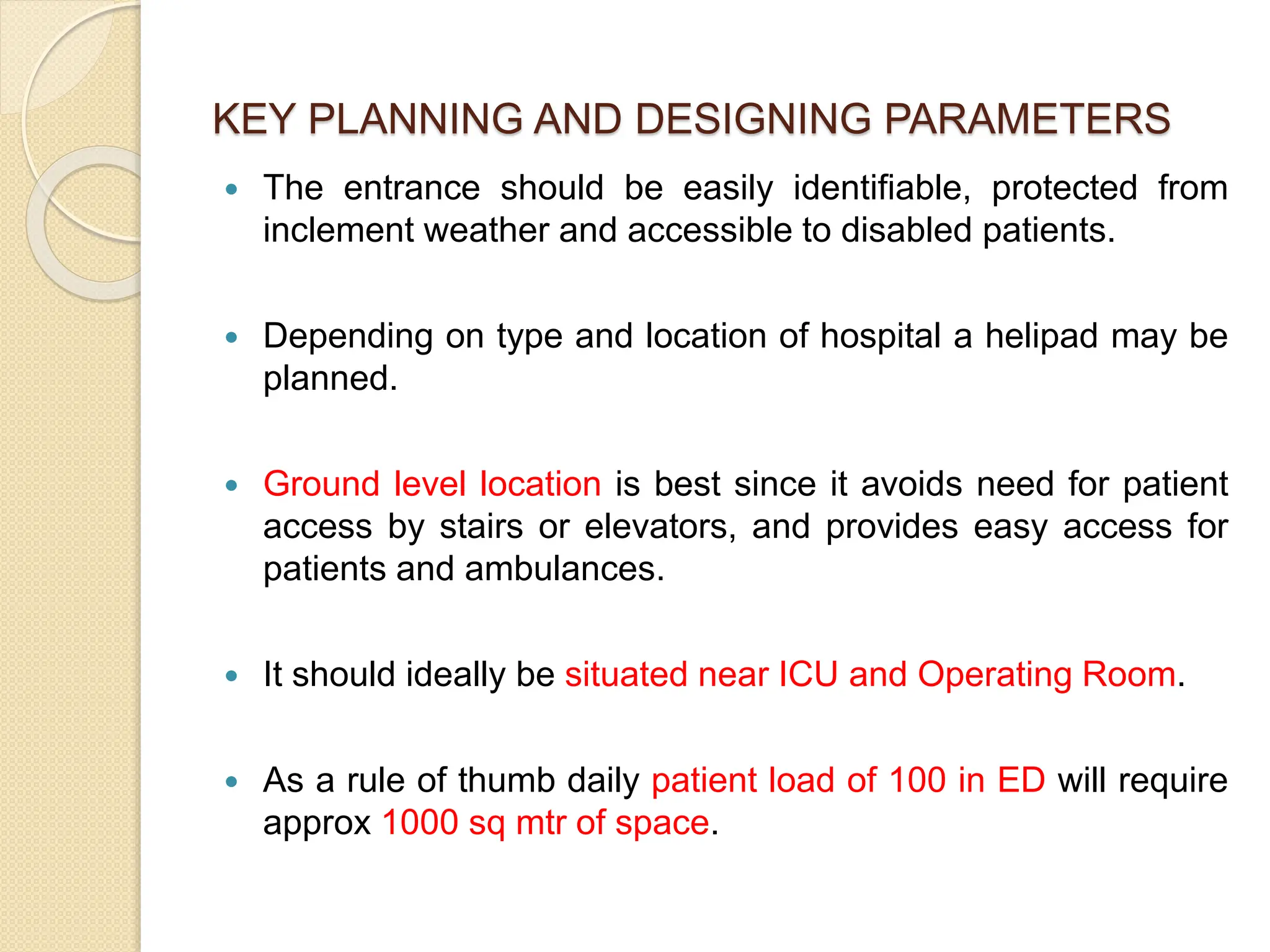 EMERGENCY DEPARTMENT ACROSS THE HOSPITALS | PPTX