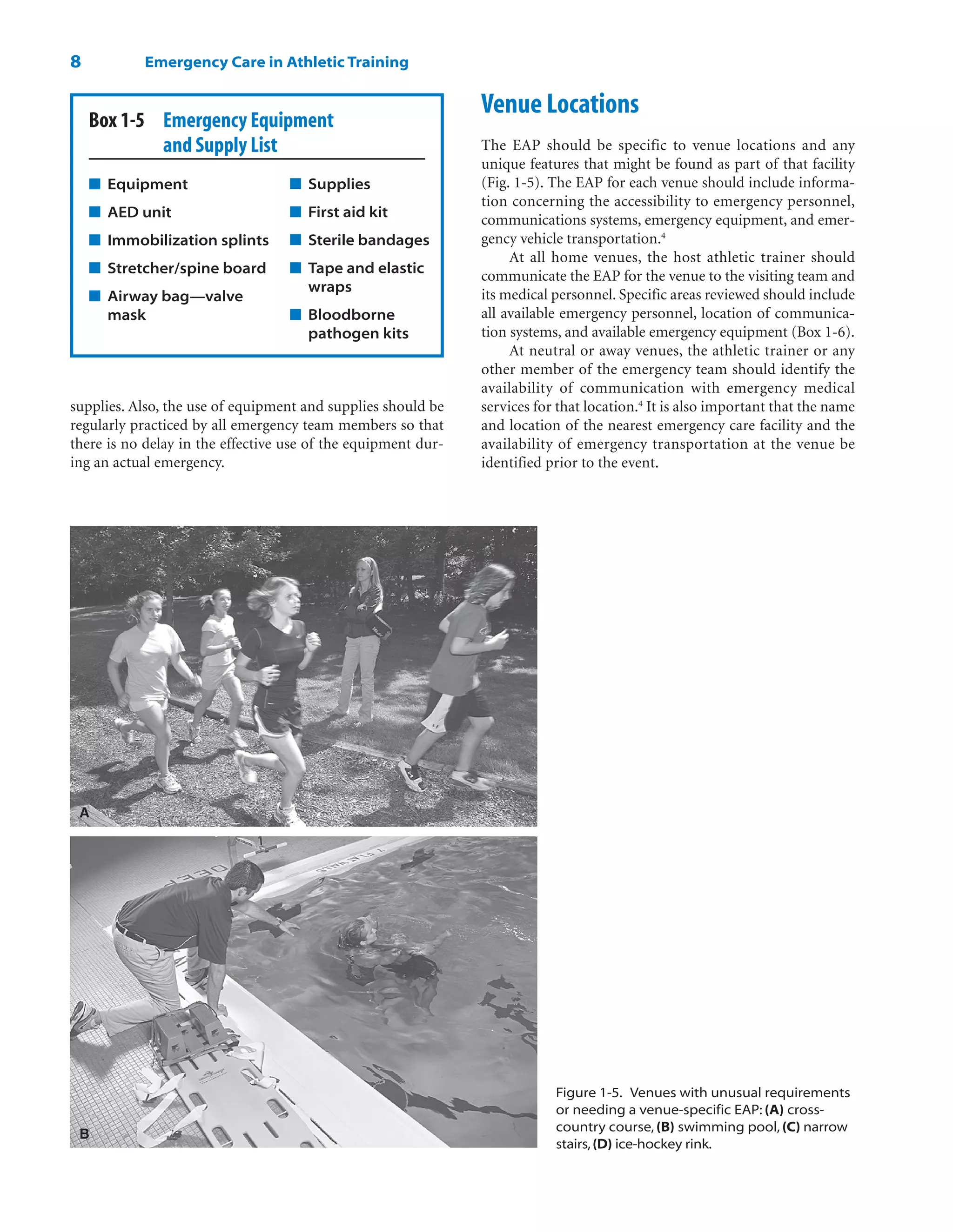 Emergency Care in Athletic Training | PDF