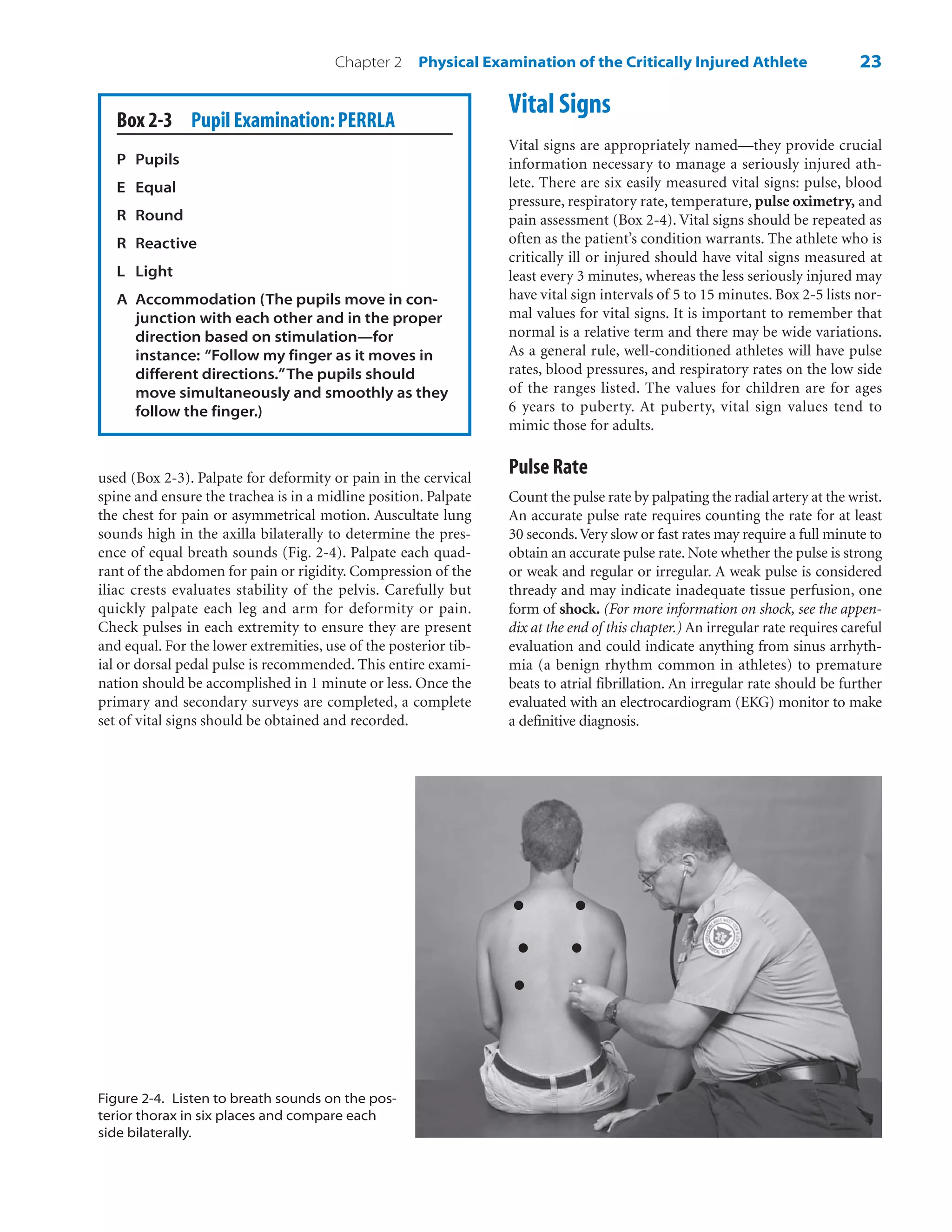Emergency Care in Athletic Training | PDF