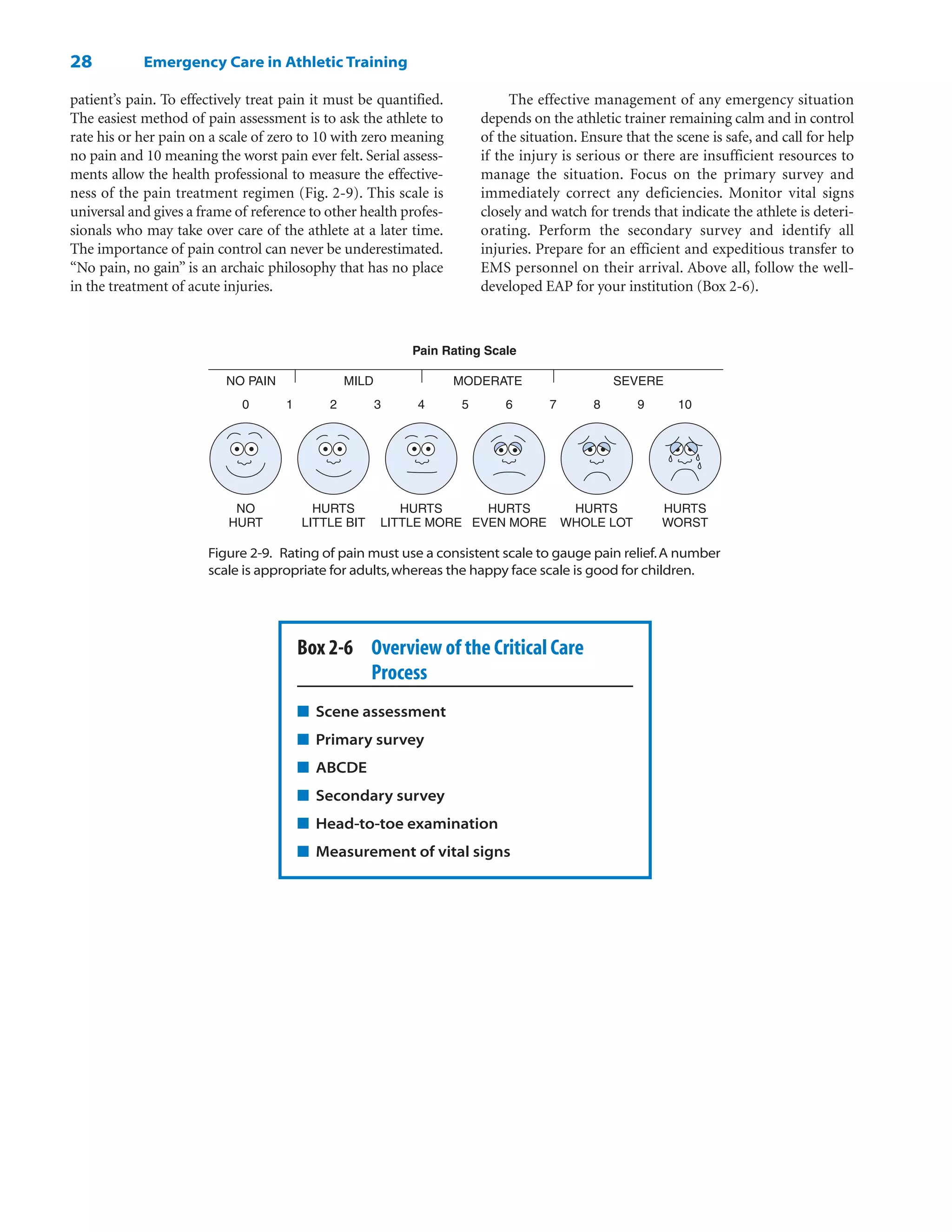 Emergency Care in Athletic Training | PDF