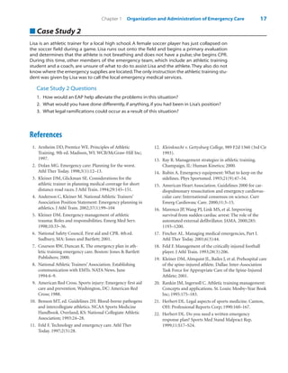 Emergency Care in Athletic Training | PDF