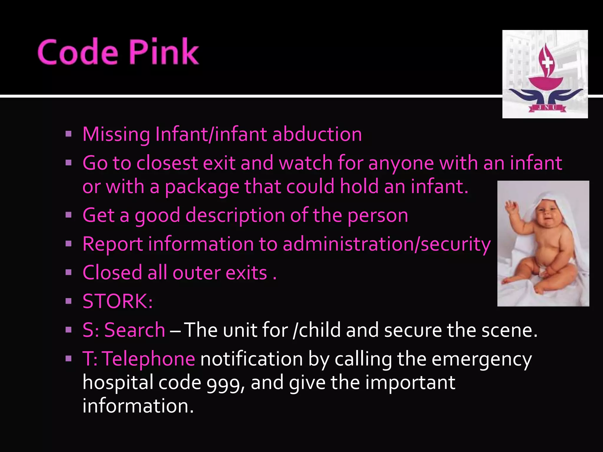 Hospital Emergency codes | PPTX