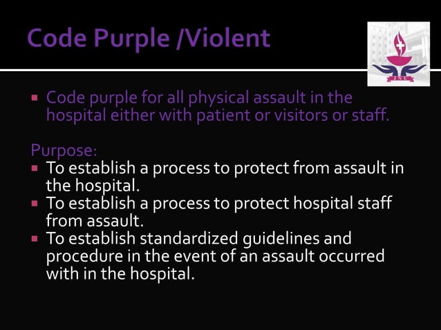 Hospital Emergency codes | PPTX