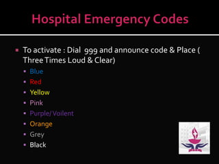 Nj Hospital Emergency Codes
