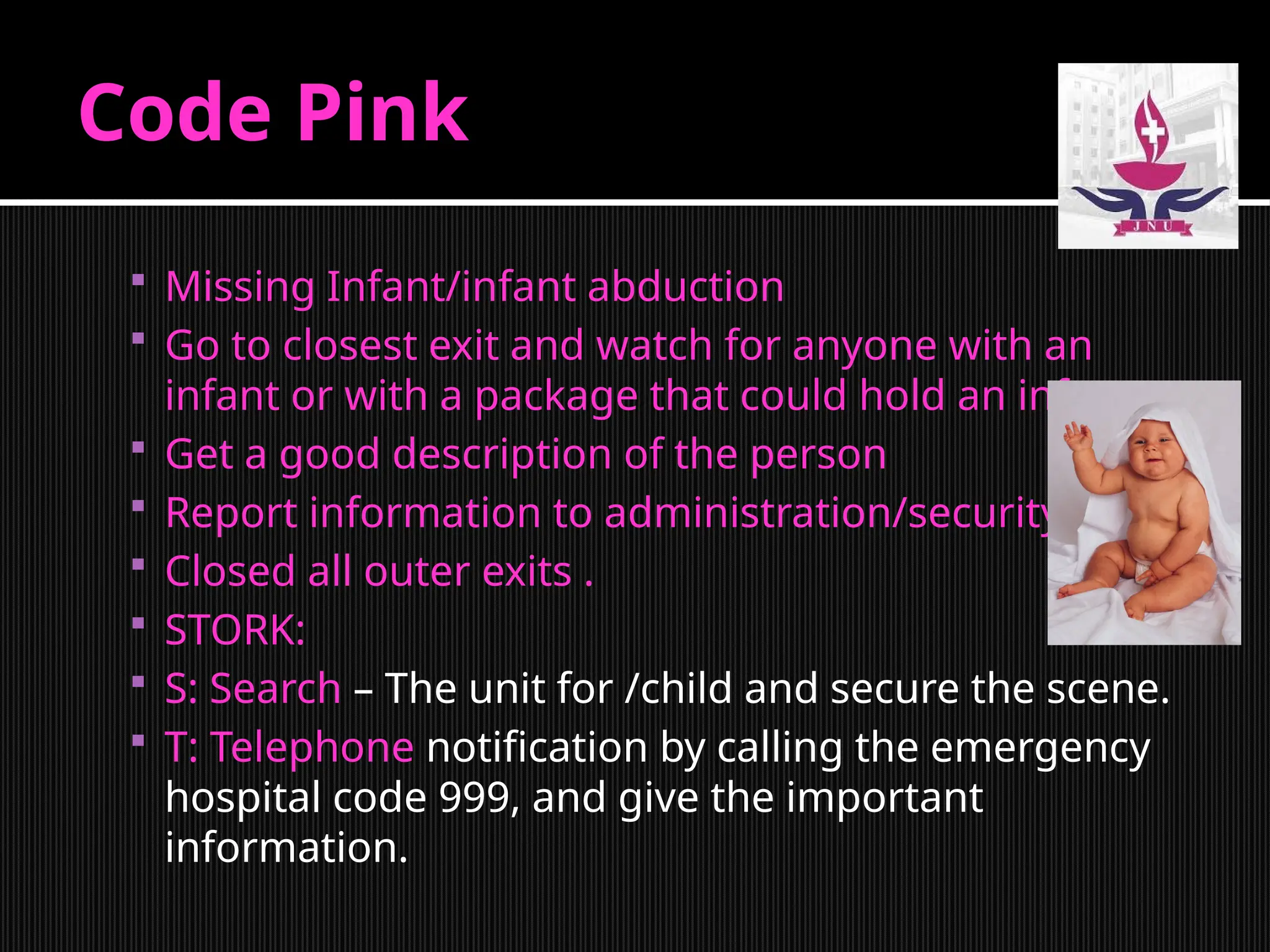 Hospital emergency codes power point of hospital | PPTX