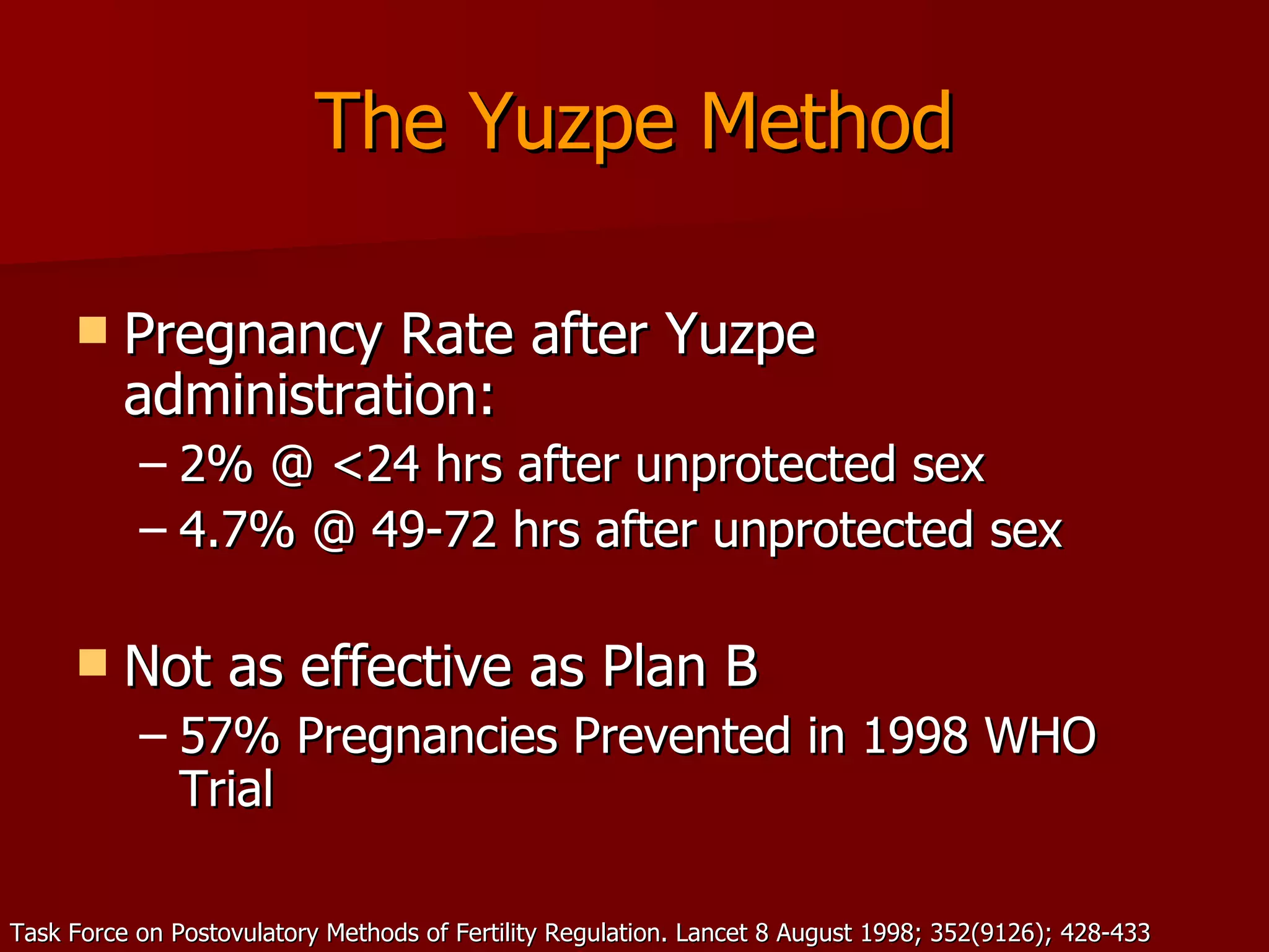 Emergency Contraception | PPT