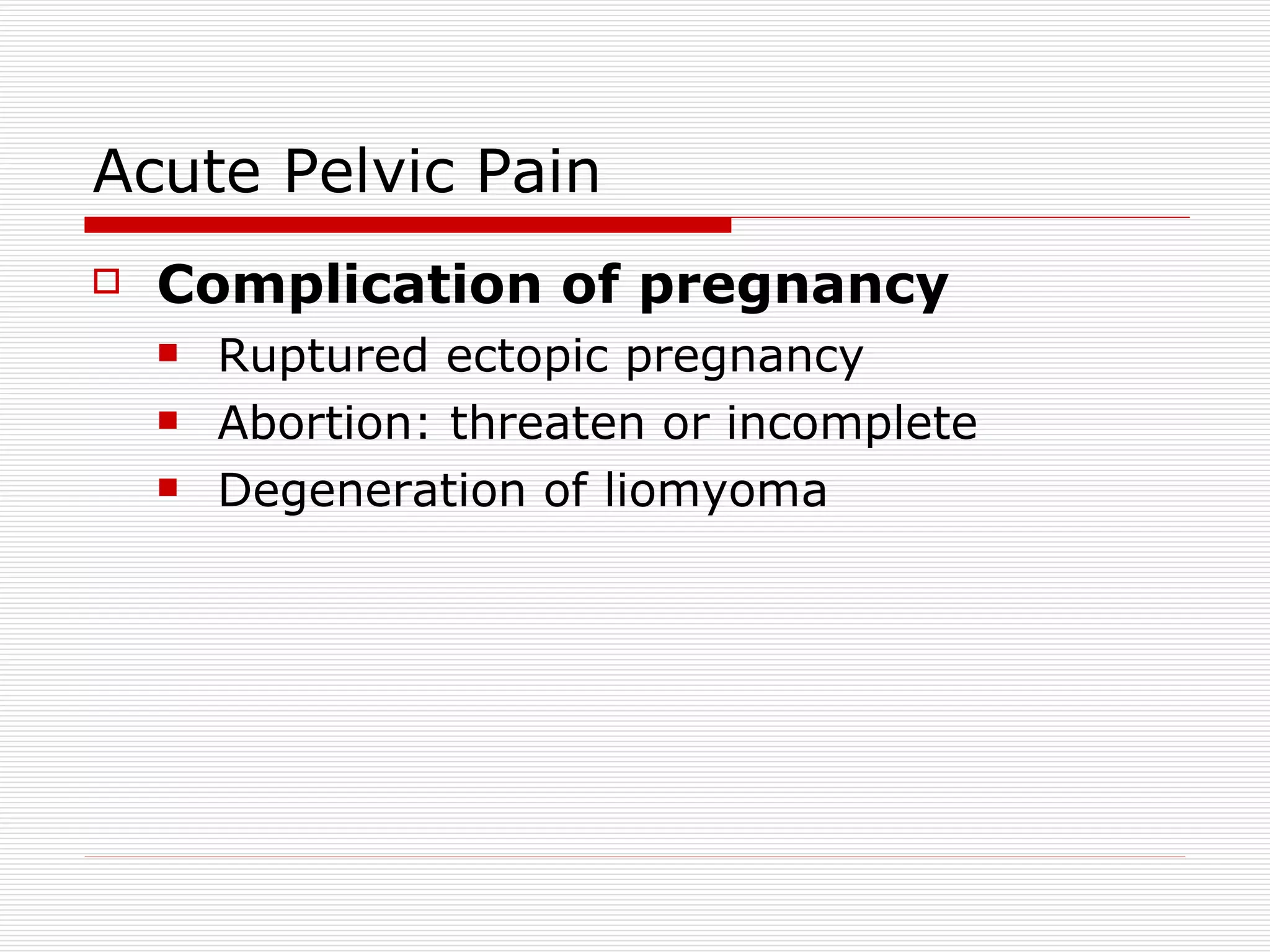 Emergency Obstertrics & Gynecology | PPT