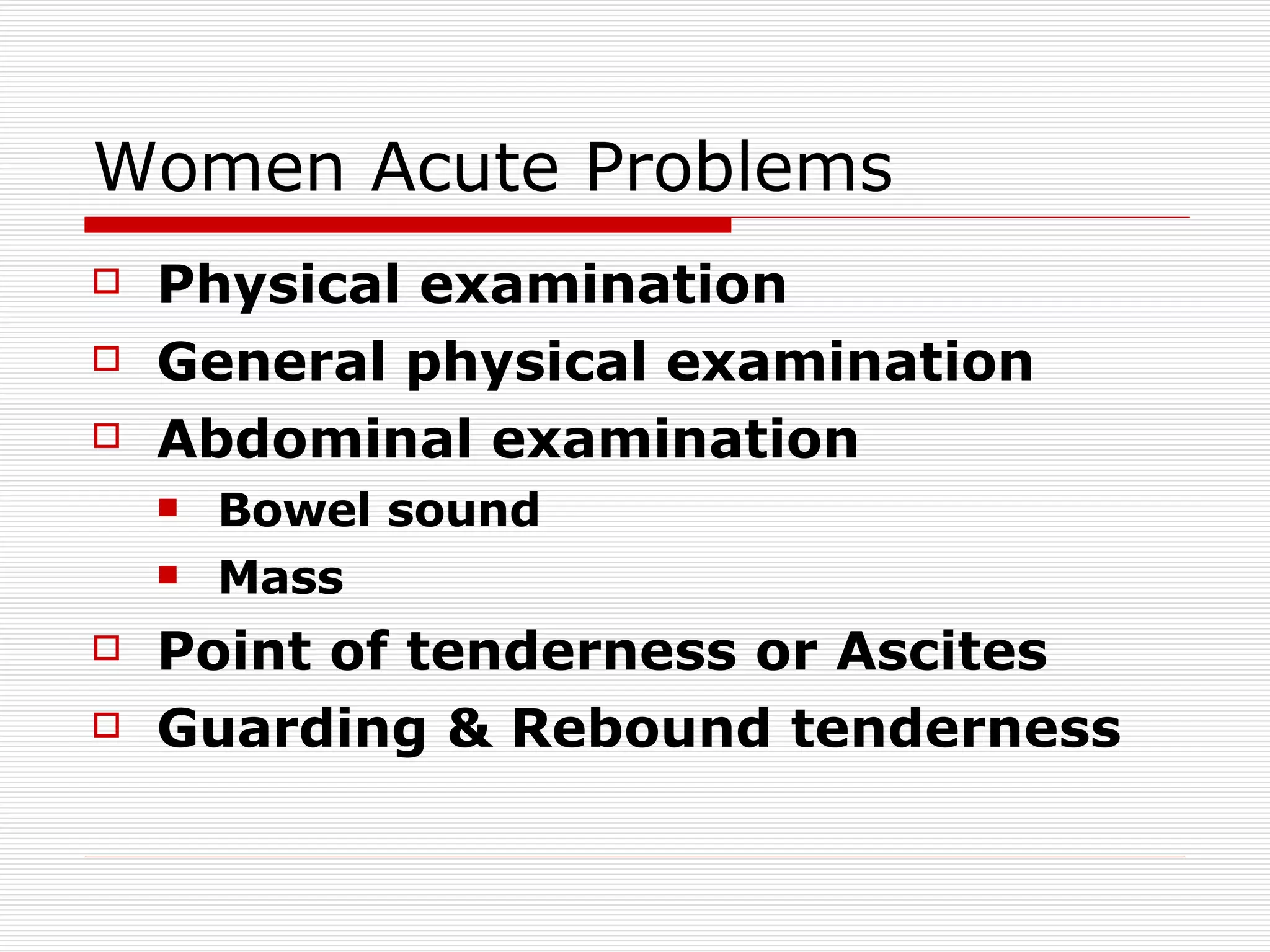 Emergency Obstertrics & Gynecology | PPT
