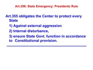 Emergency Provisions | PPT