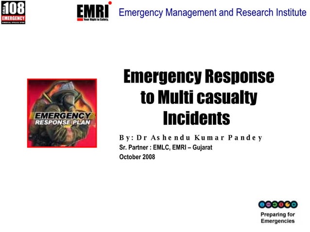 Emergency Response To Multi Casualty Incidents | PPT | First Aid | Injuries