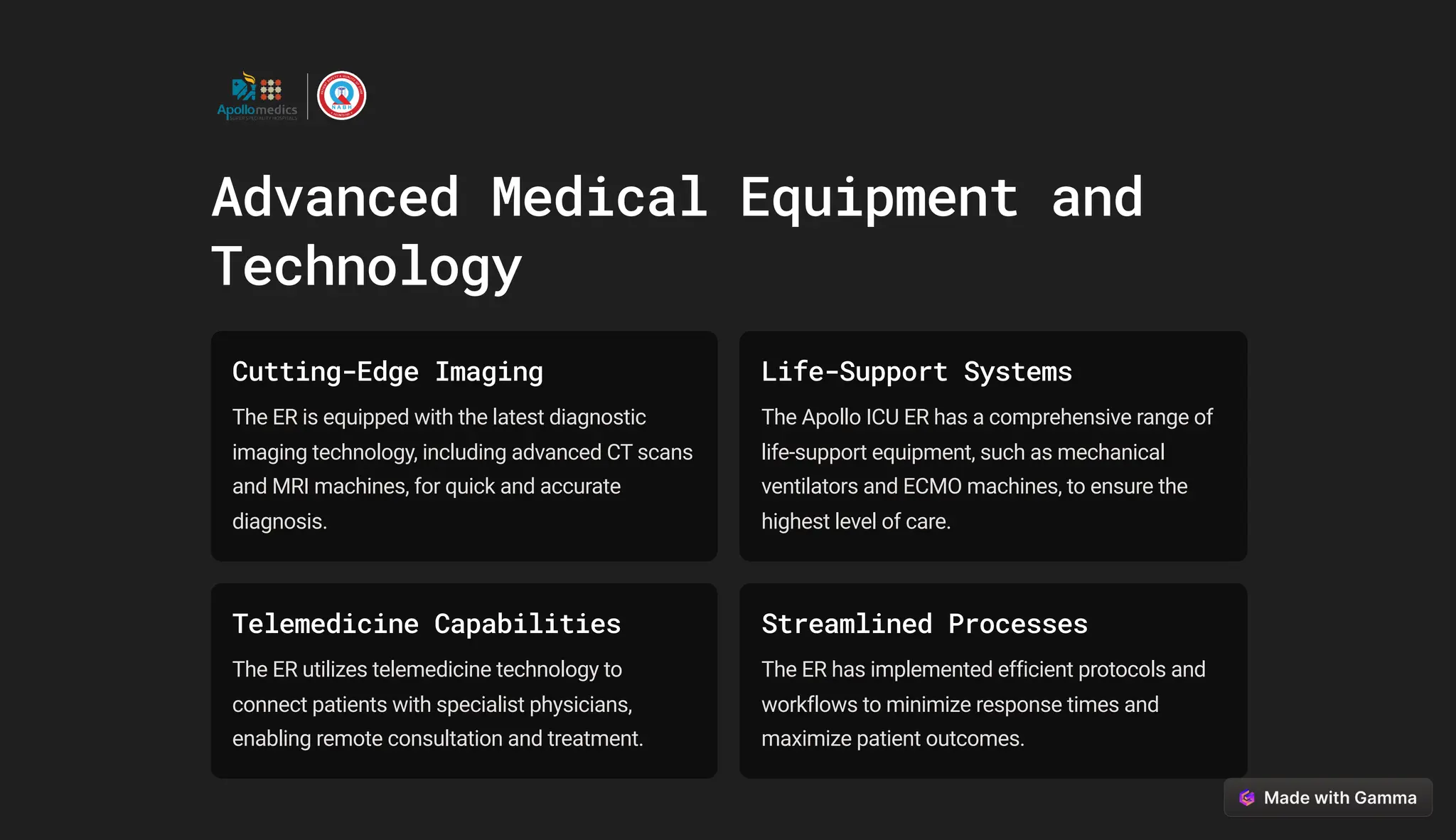Emergency Rooms in Lucknow | Apollo ICU ER | PDF