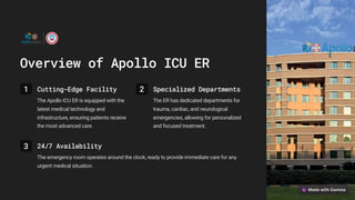 Emergency Rooms in Lucknow | Apollo ICU ER | PDF