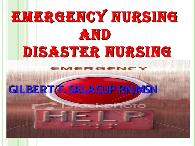 Emergency Nursing | PPT