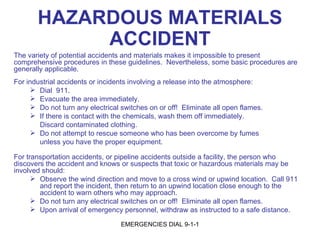 Emergency Action Guidelines | PPT