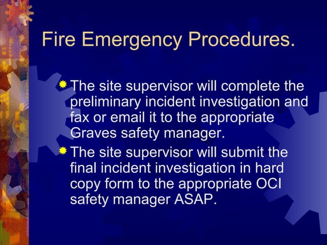 Emergency Action Plan | PPT | First Aid | Injuries