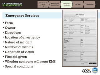 Emergency Action Plan | PPT