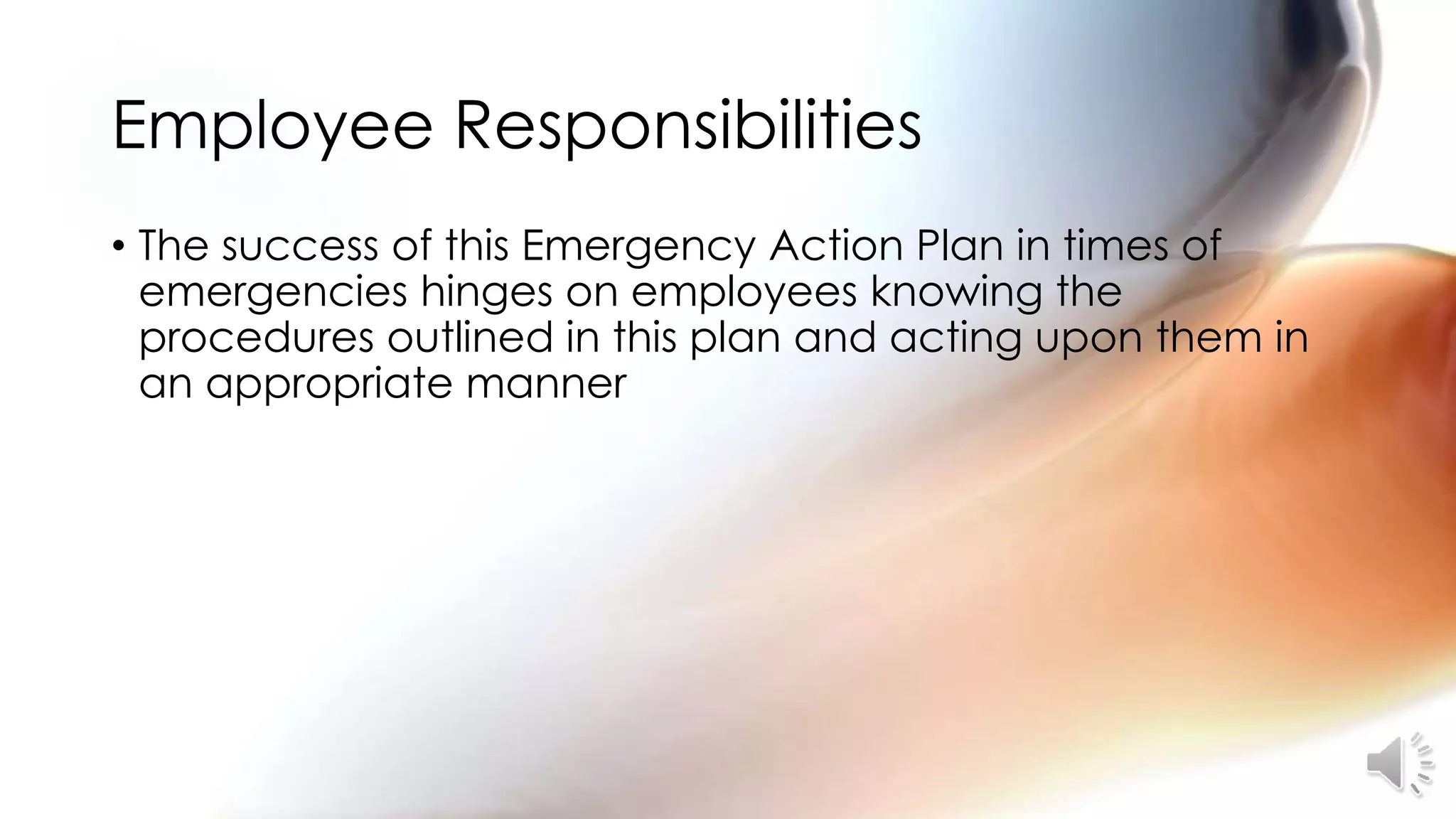 Emergency Action Plan HRPA | PPTX