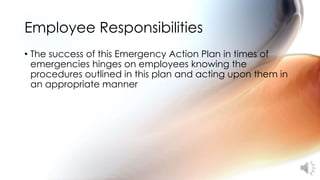 Emergency Action Plan HRPA | PPTX