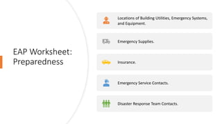 Emergency Action Planning and Continuity of Operations KLA.pptx