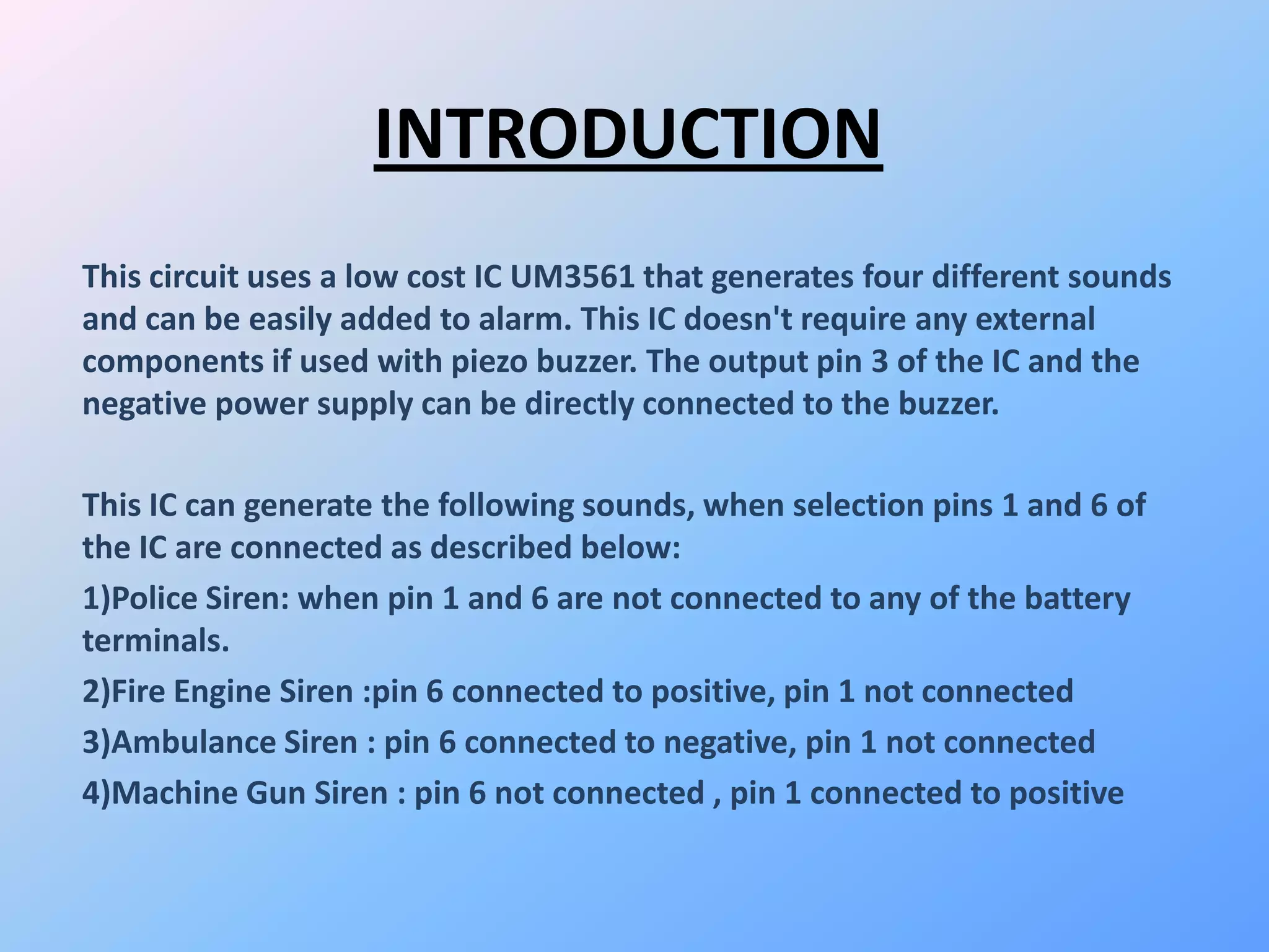 EMERGENCY ALARM SYSTEM | PPTX
