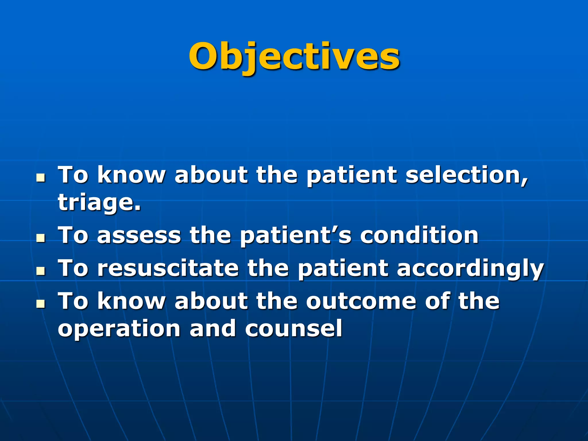 Emergency anaesthesia | PPT