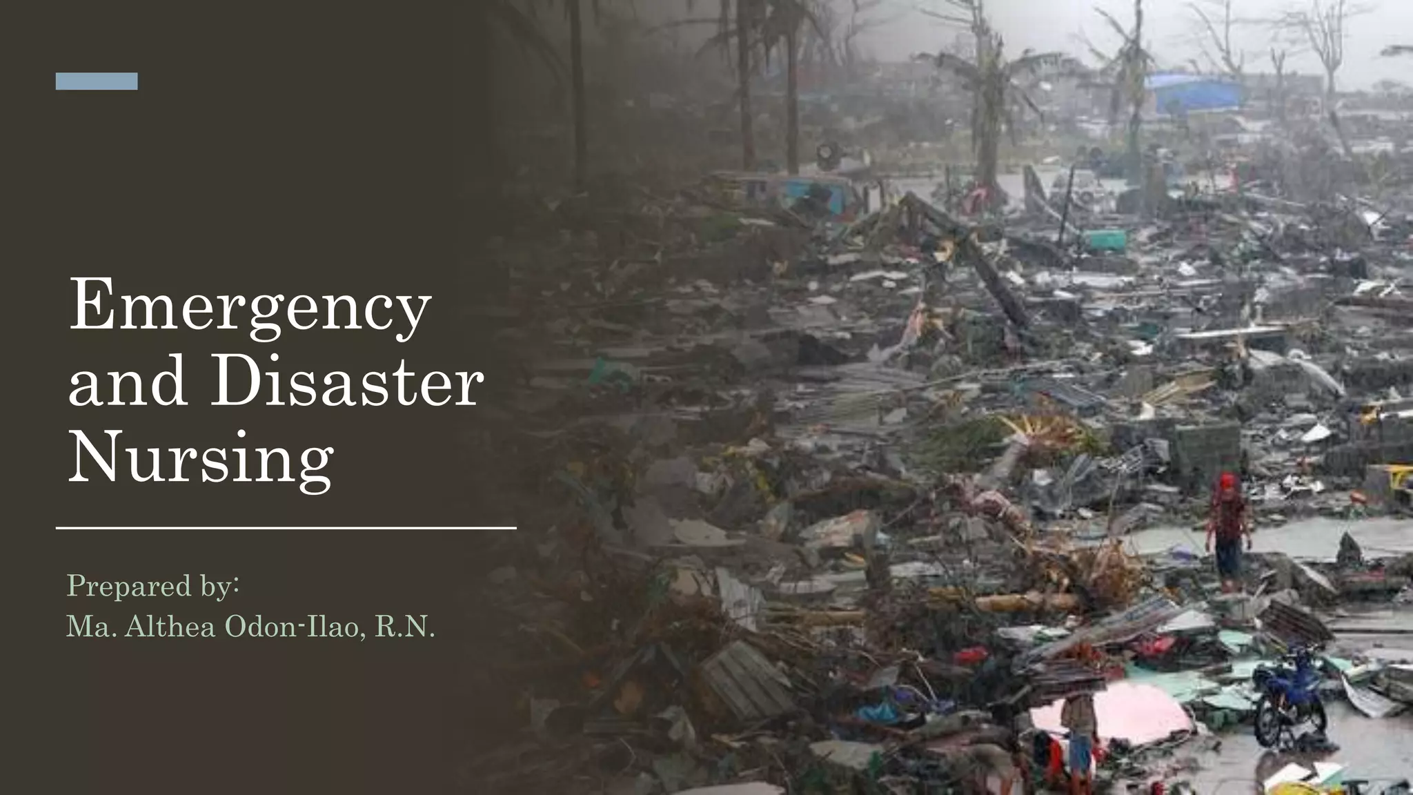 Emergency and Disaster Nursing.pptx