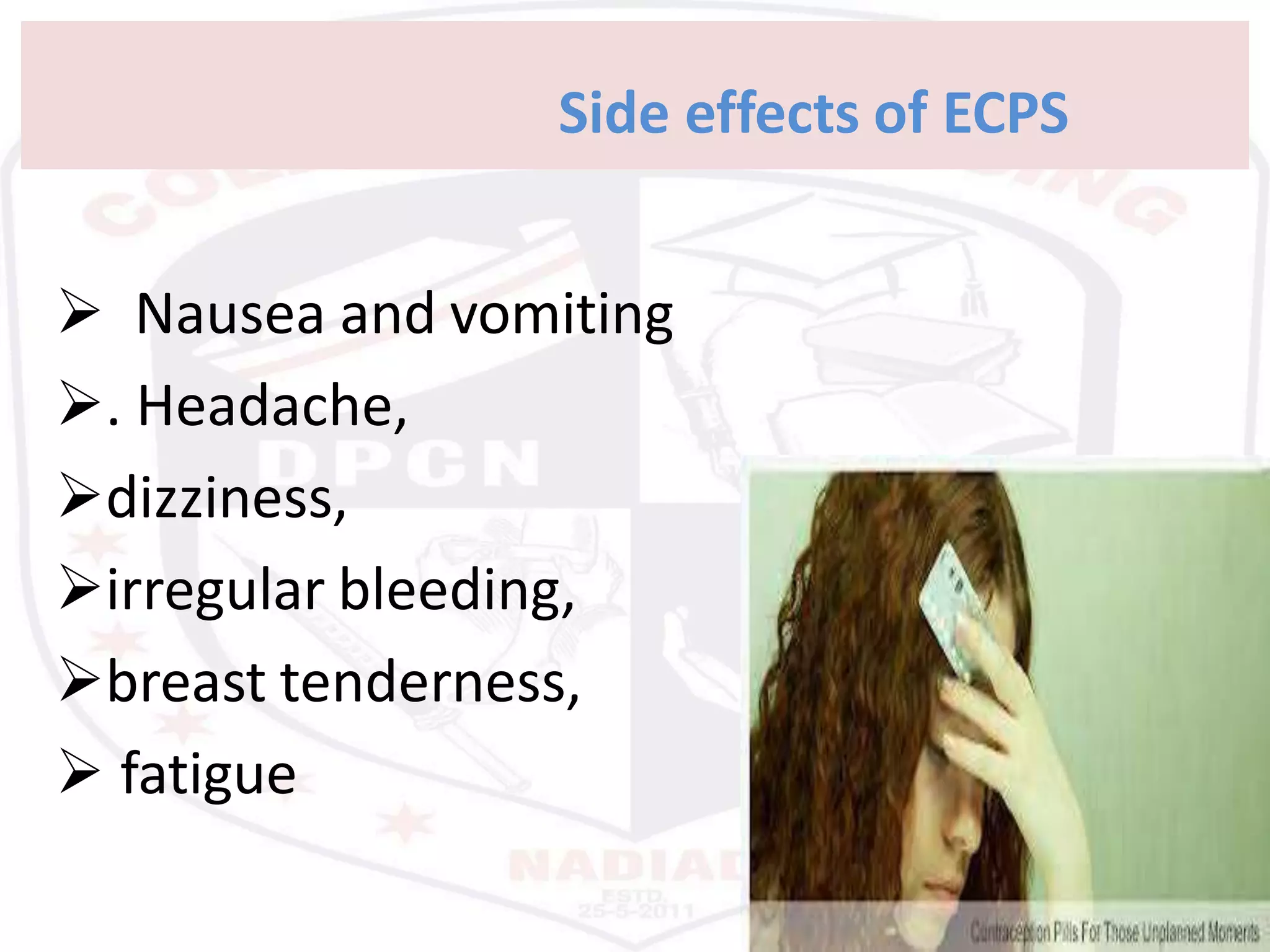 Emergency and terminal contraception | PPSX | Pregnancy | Reproductive ...