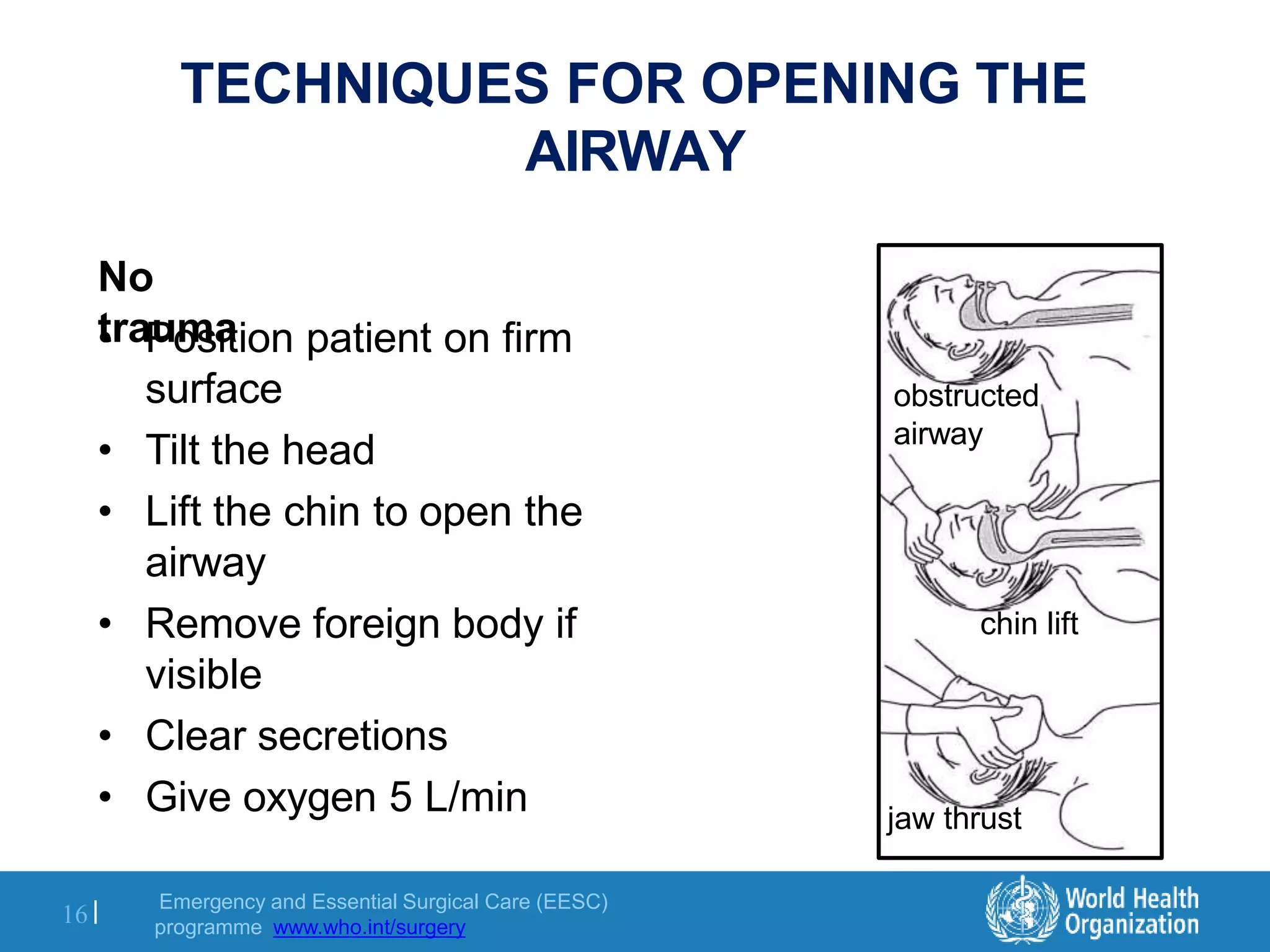 Emergency and trauma care | PPTX