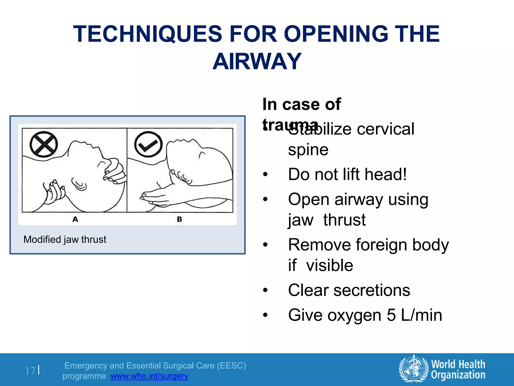 Emergency and trauma care | PPTX