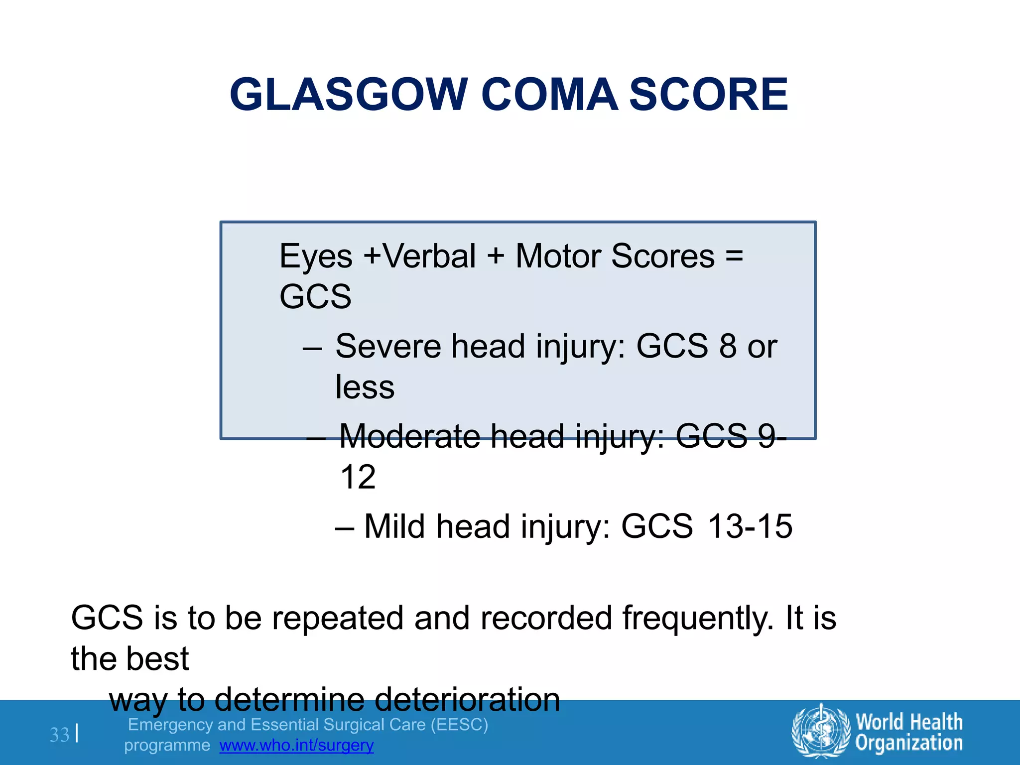 Emergency and trauma care | PPTX